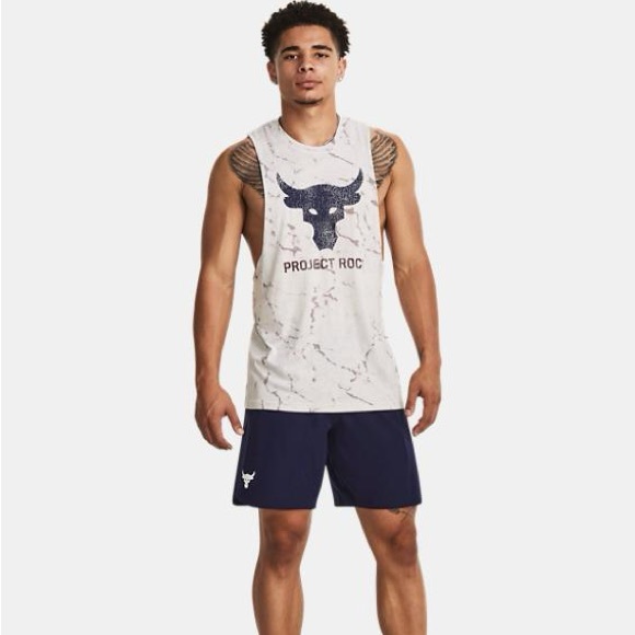 Under Armour | Shirts | Under Armour Project Rock Tank | Poshmark